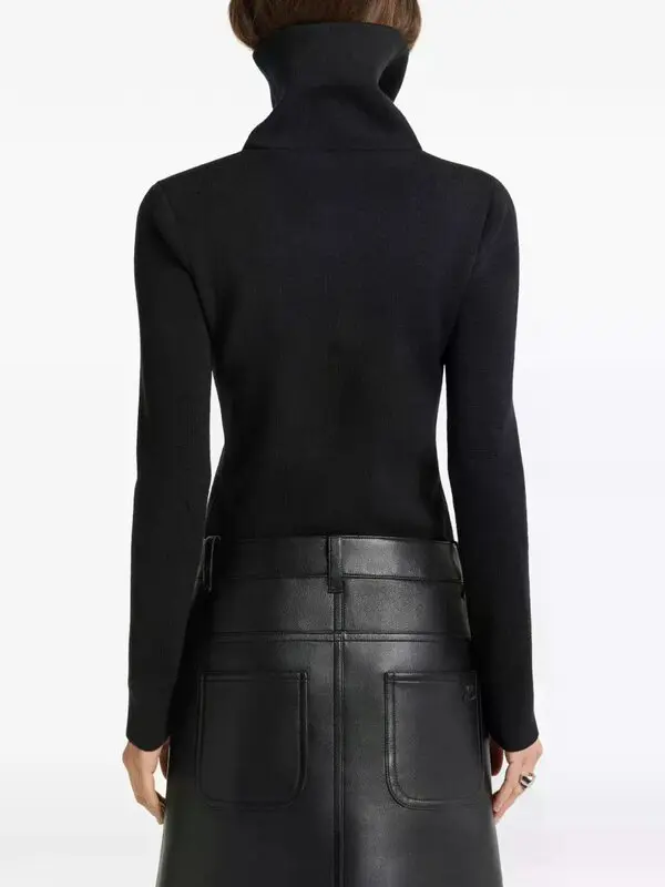 COURREGES High-collar Sweater