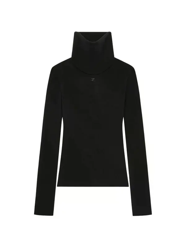 COURREGES High-collar Sweater