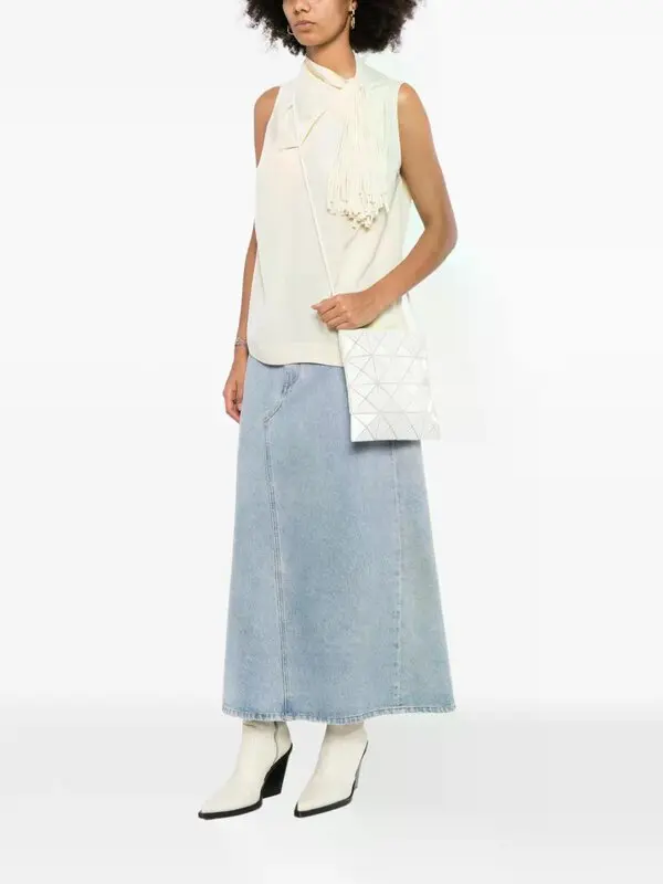 Issey Miyake Lucent Crossbody Bag - White