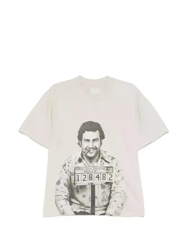 MELT Graphic-print T-shirt - Neutrals