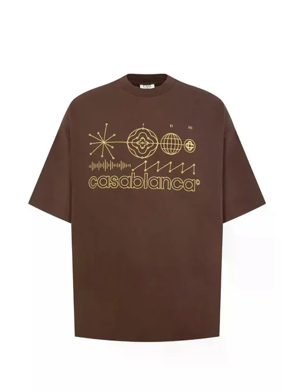 Casablanca Graphic-print Oversized T-shirt