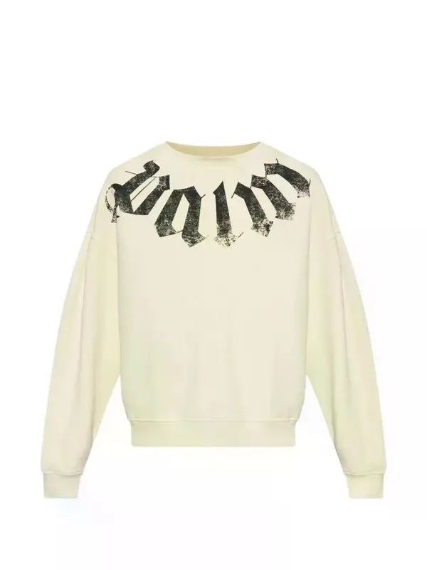 Palm Angels Logo-print Cotton Sweatshirt