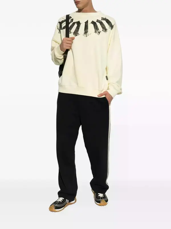 Palm Angels Logo-print Cotton Sweatshirt