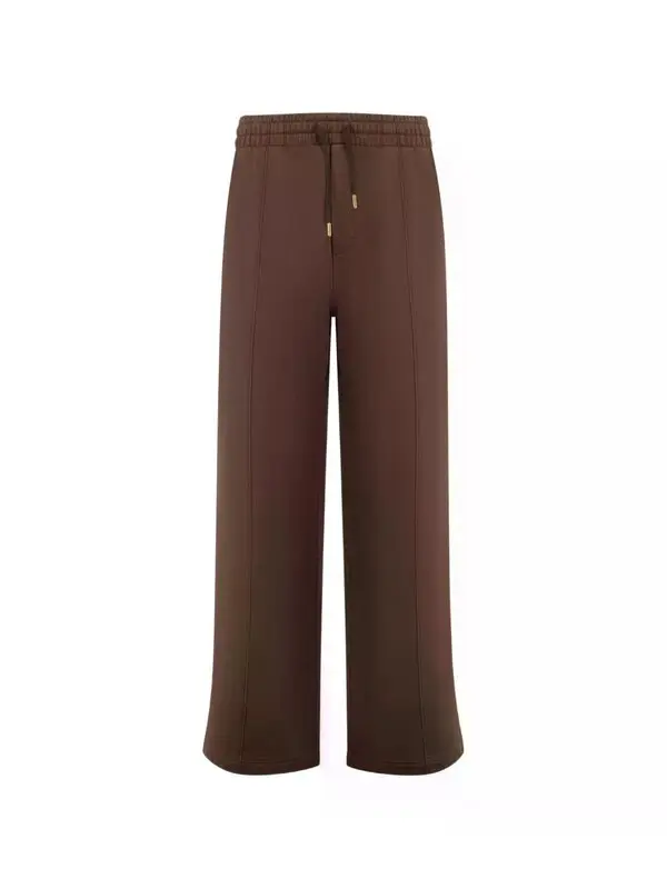 Casablanca Embroidered Pintuck Track Pants