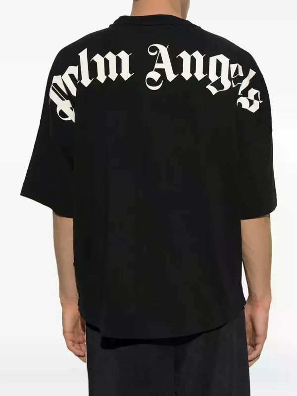 Palm Angels Logo-print Oversized T-shirt
