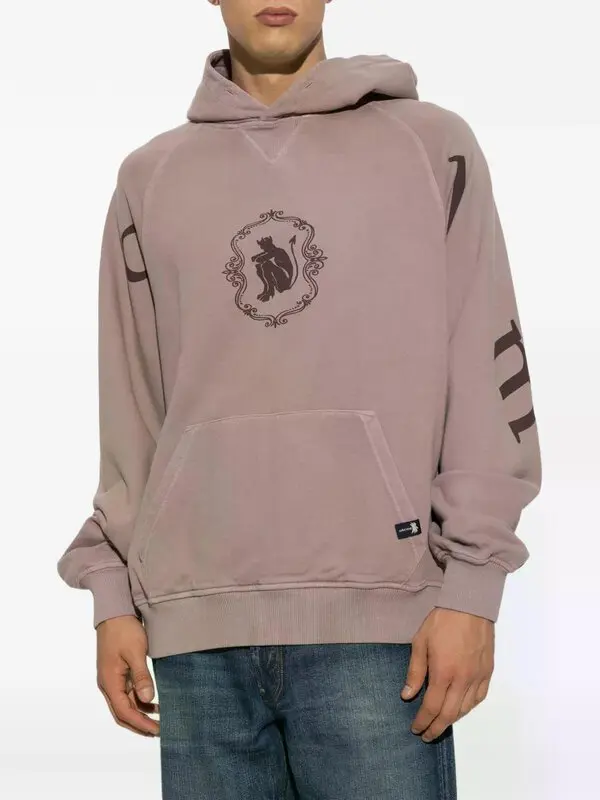Palm Angels Devil Herald Graphic-print Hoodie