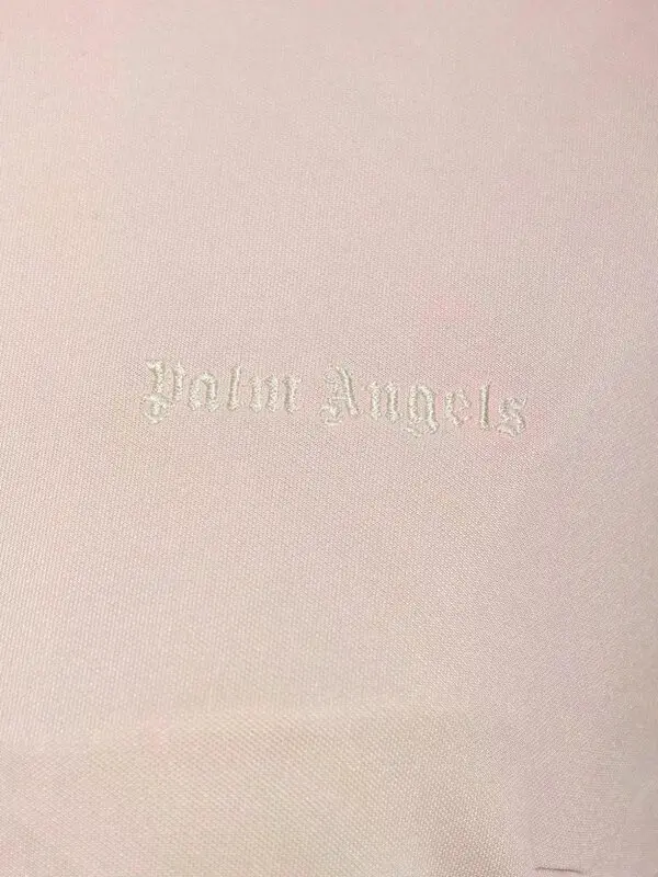 Palm Angels Logo-embroidered Zip-up Sweatshirt