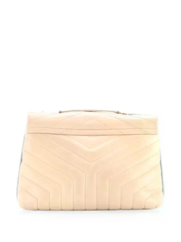 Saint Laurent Loulou Matelasse Chevron Leather Medium Shoulder Bag