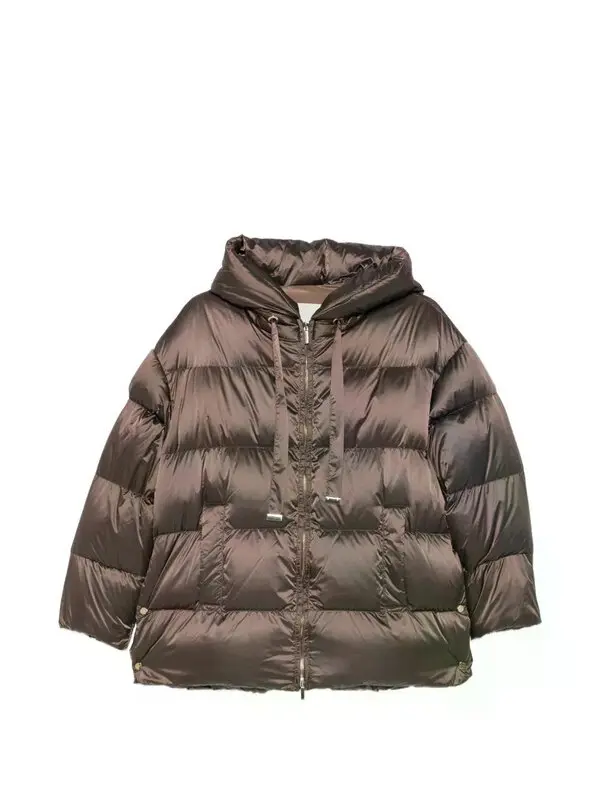 Max Mara Mtnerine Padded Coat - Brown