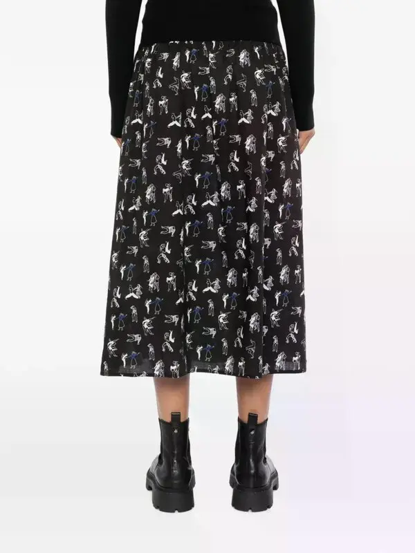 AGNES B. Dancing Rock And Roll Skirt