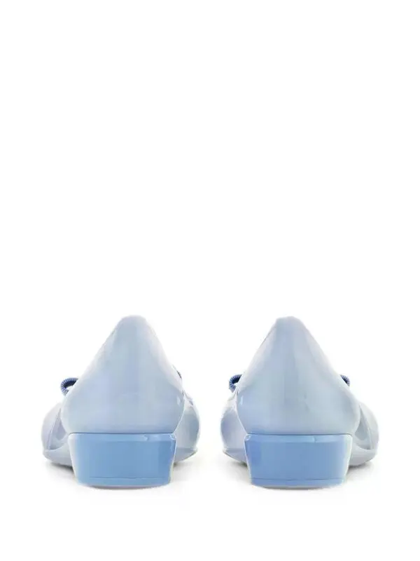 FERRAGAMO New Vara Plate Jelly Ballet Flat