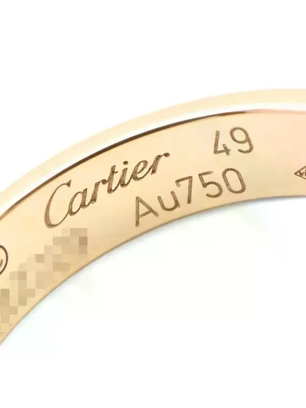 Cartier 18k Yellow Mini Love Ring - Gold