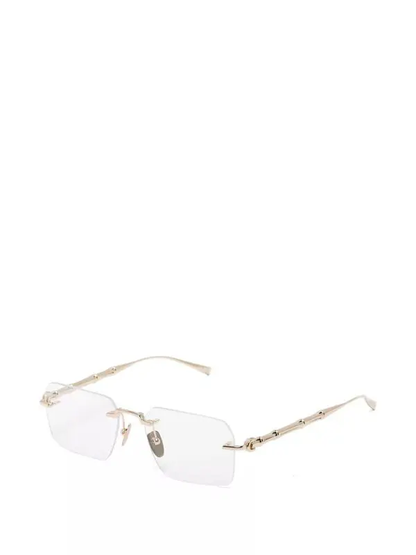 Gucci Bamboo Rimless Glasses