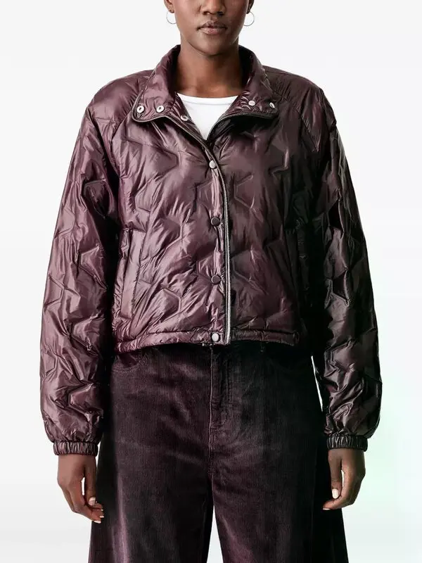 Pinko Quilted Zip-up Jacket