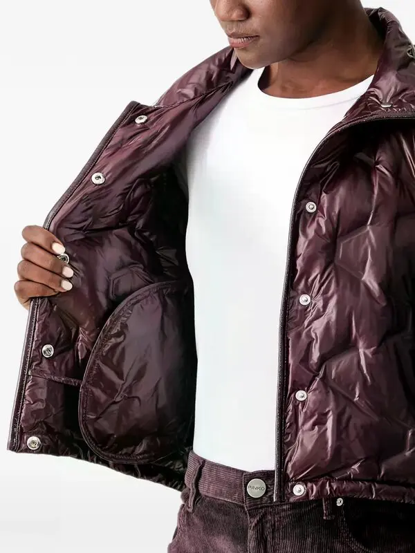 Pinko Quilted Zip-up Jacket