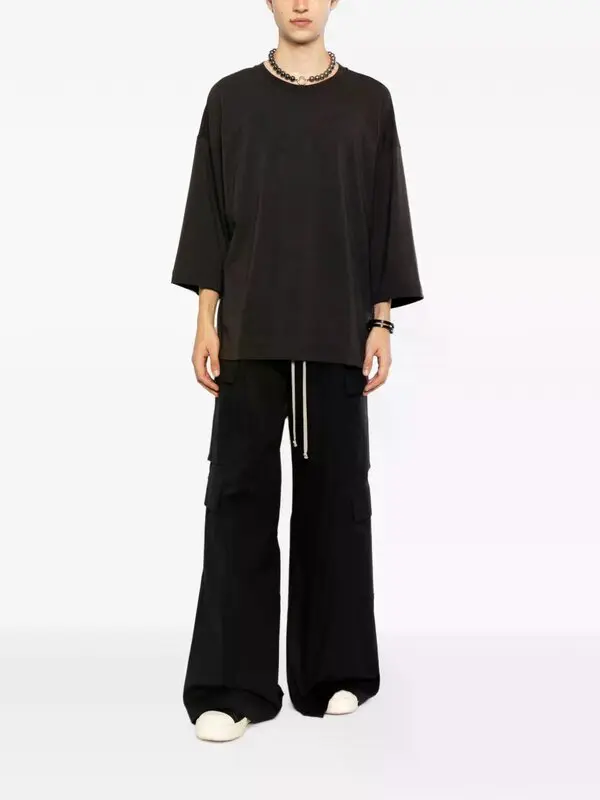 THOM KROM Drop-shoulder Short-sleeve T-shirt - Black