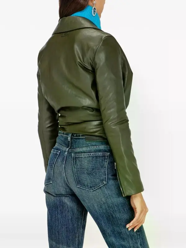 DIESEL® Draped Wrap-effect Jacket