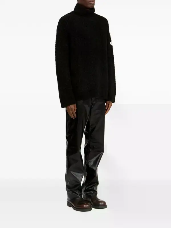 MAISON MARGIELA Textured-knit Turtleneck Sweater
