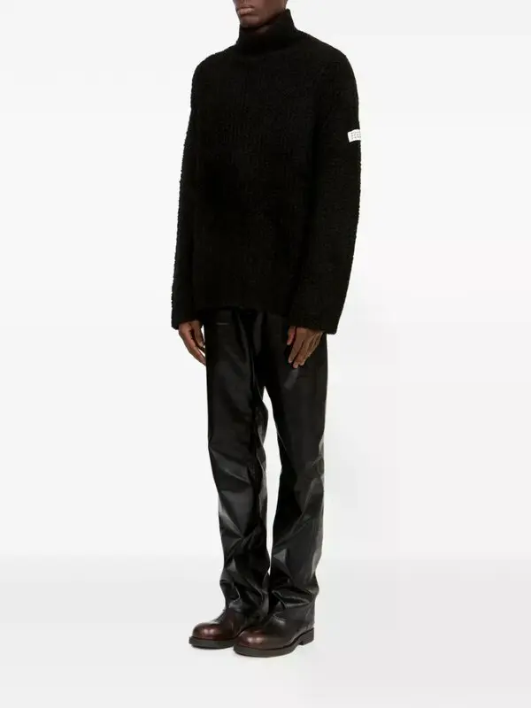 MAISON MARGIELA Textured-knit Turtleneck Sweater