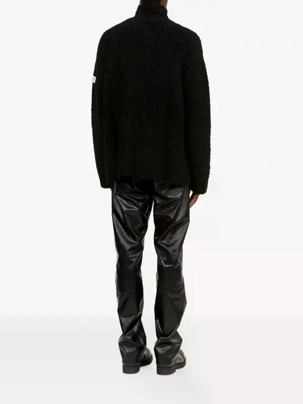 MAISON MARGIELA Textured-knit Turtleneck Sweater
