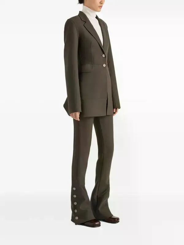Proenza Schouler Althea Pants In Bi-stretch Double Wool