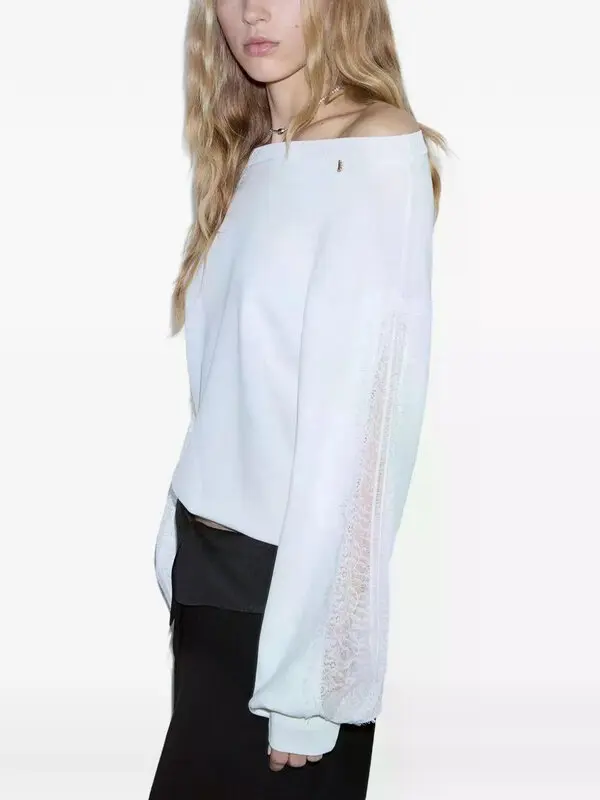Liu Jo Sweater With Lace Inserts