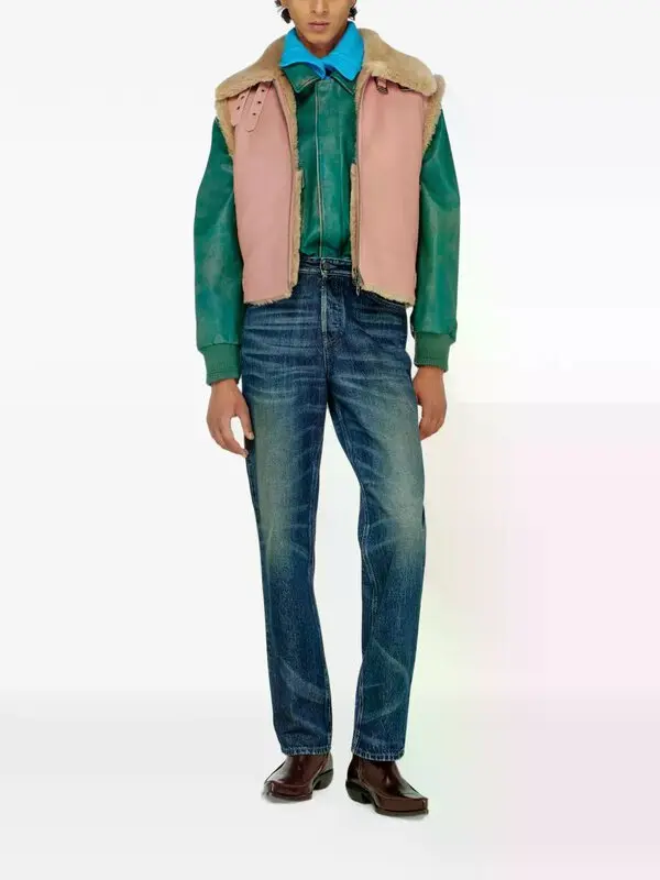 DIESEL® Shearling Leather Vest