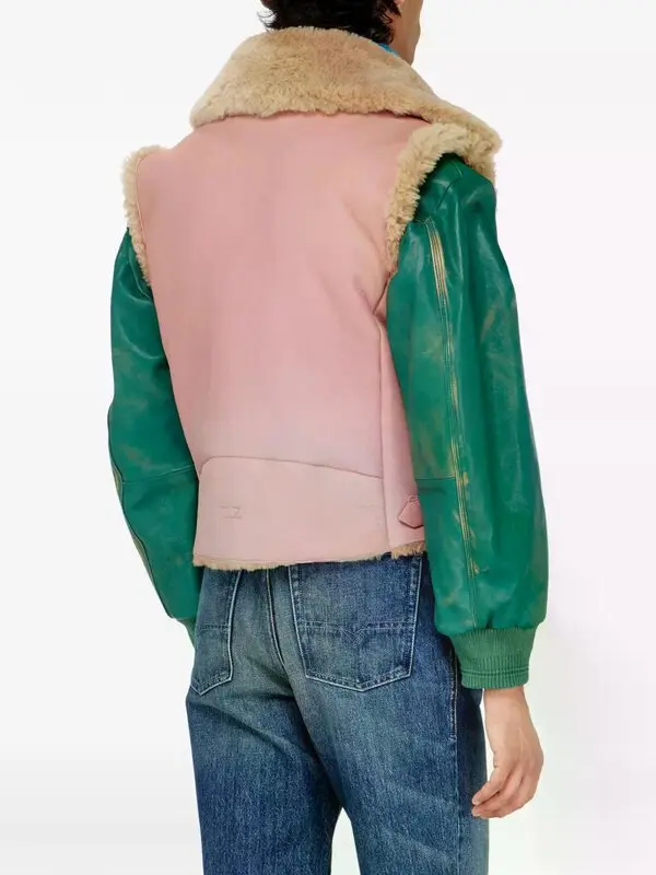 DIESEL® Shearling Leather Vest