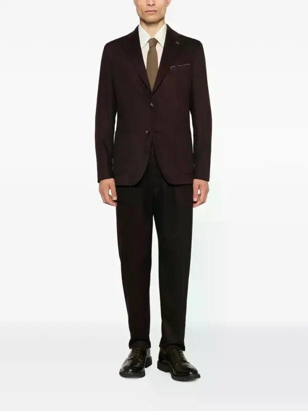 Eleventy Single-breasted Notched-lapels Blazer