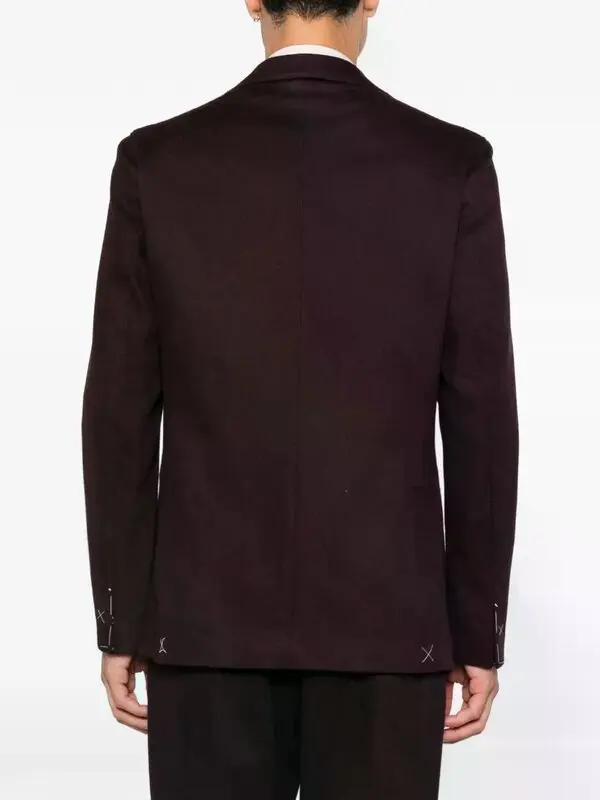Eleventy Single-breasted Notched-lapels Blazer