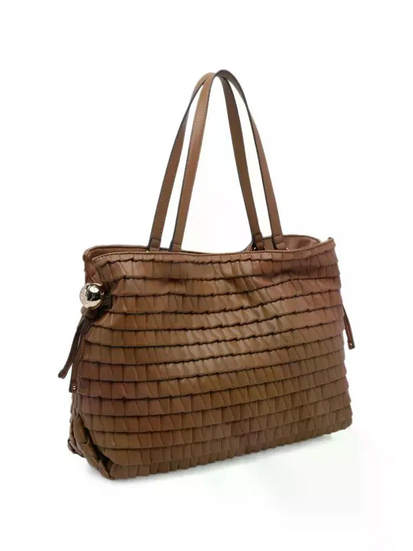 Liu Jo Large Riccy Embossed Bag - Brown