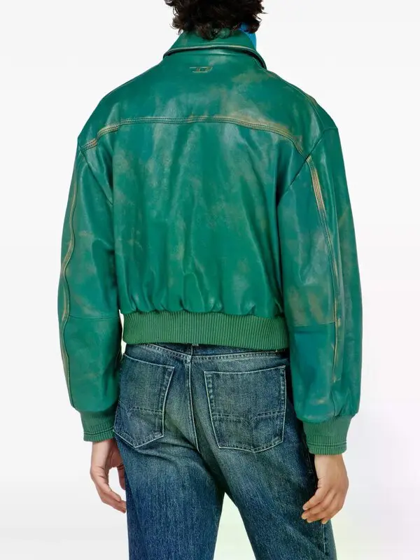 DIESEL® Jacket In Treated Leather