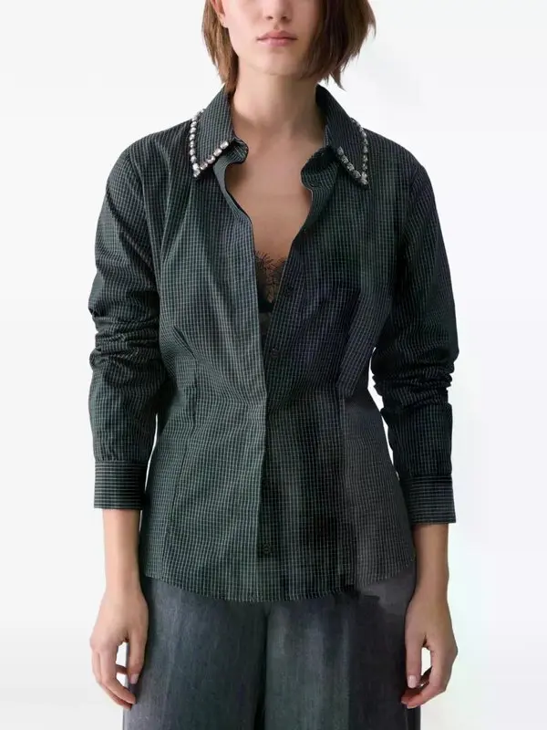 Liu Jo Shirt With Jewel Embroidery