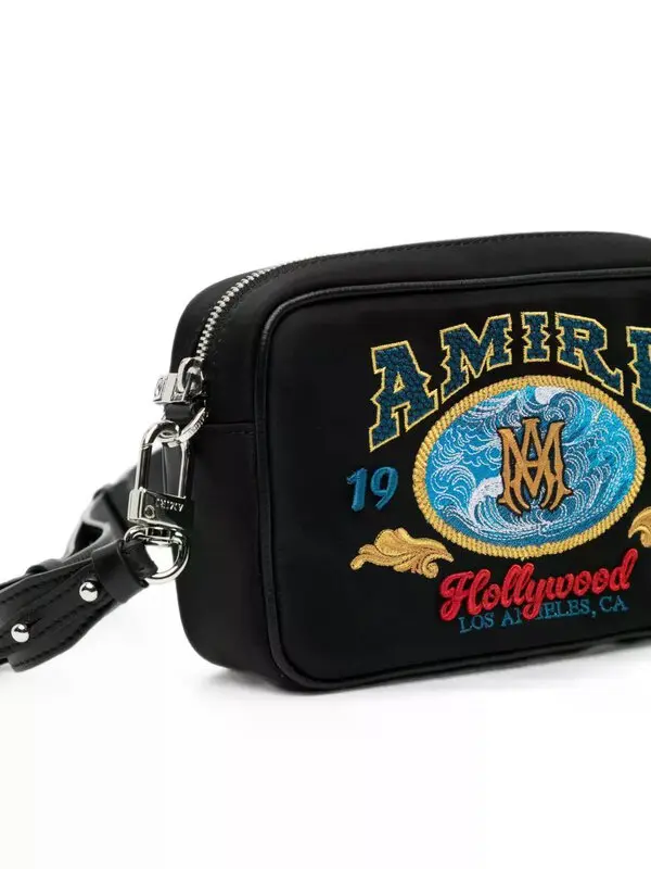 Amiri Logo-embroidered Camera Bag