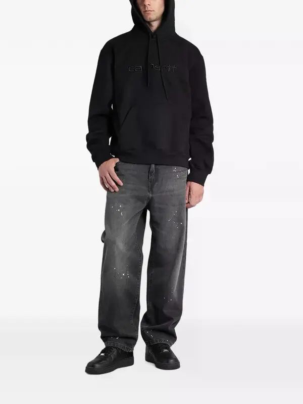 Carhartt Work In Progress Logo-embroidered Hoodie