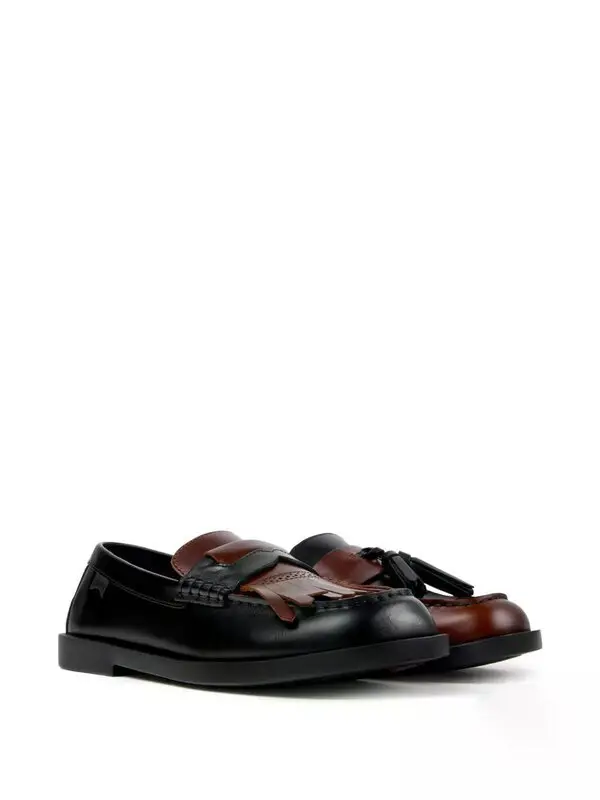 Camper Twins Don Leather Loafers
