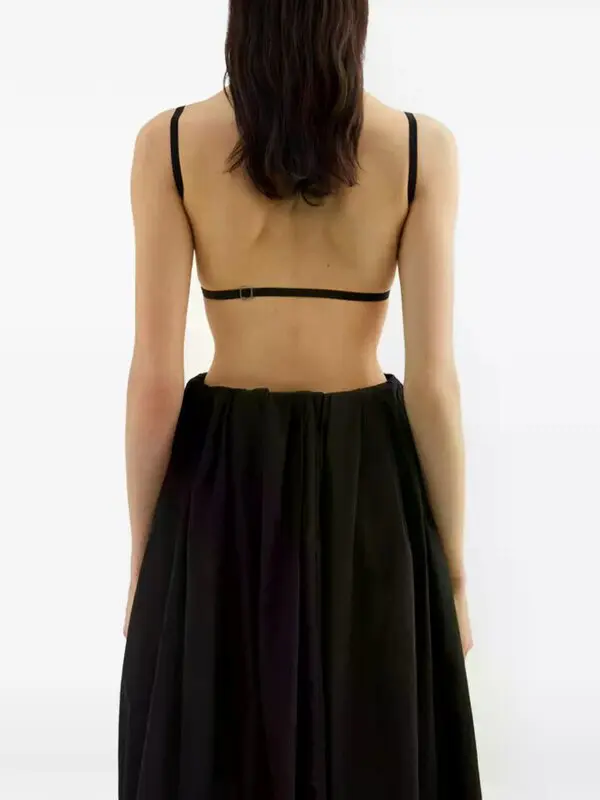 JIL SANDER Silk Faille Top