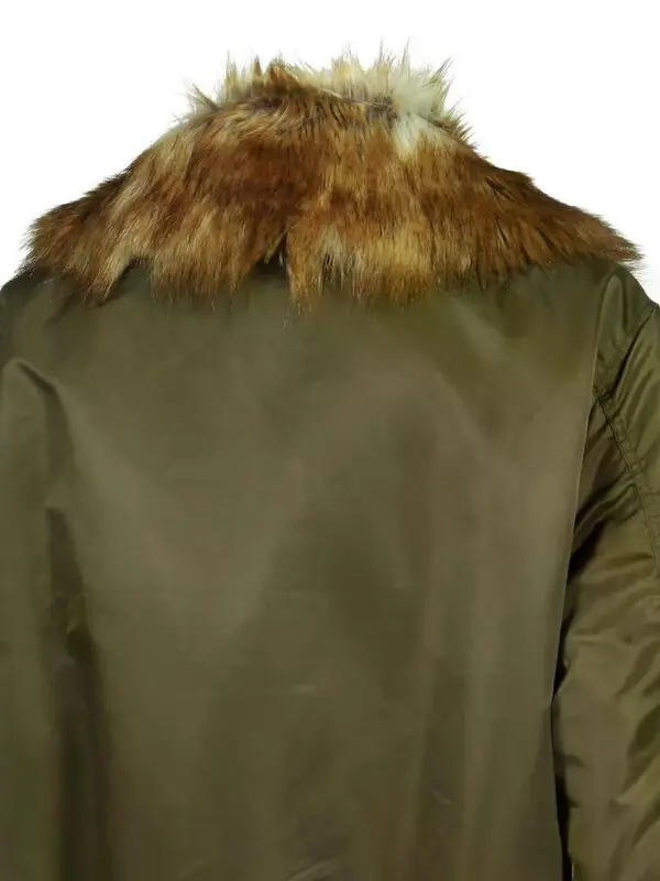 KAMIYA Faux-fur Collar Flight Jacket
