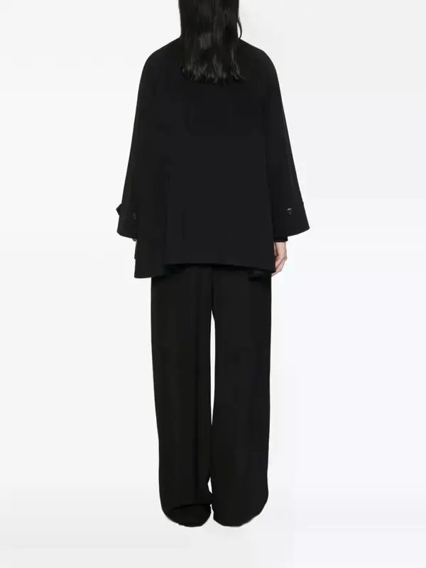 Tagliatore Button-cuff Flared Jacket