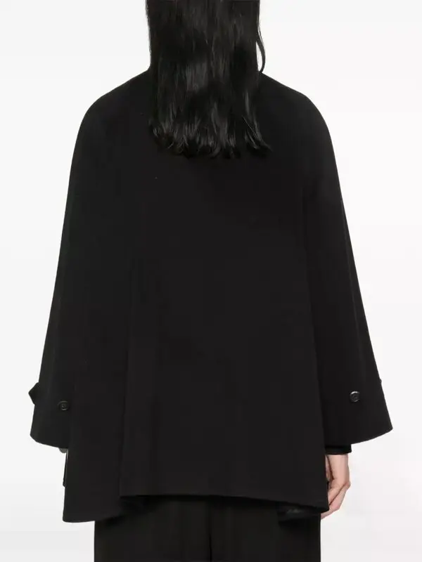 Tagliatore Button-cuff Flared Jacket - Black