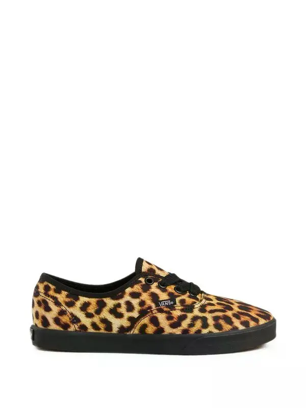 VANS Authentic Lowpro Leopard-print Sneakers - Brown