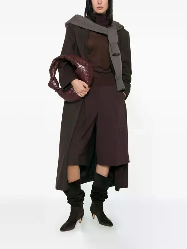 GESTUZ Double-breasted Belted Coat