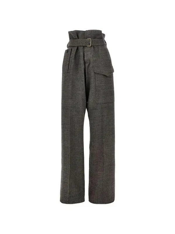 Etro Belted Trousers - Grey