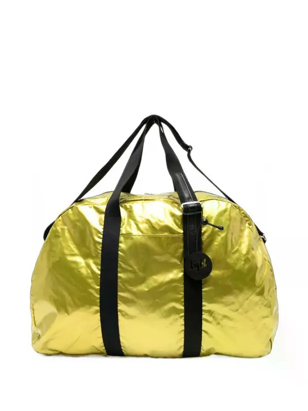 JACK GOMME Metallic-effect Walk Shoulder Bag - Yellow