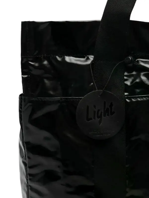 JACK GOMME Glossy-finish Tote Bag
