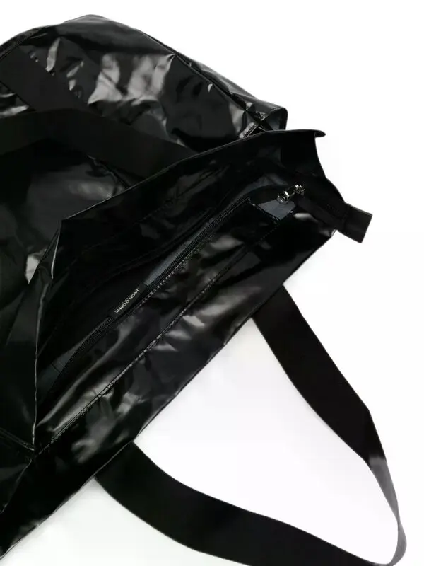 JACK GOMME Glossy-finish Tote Bag