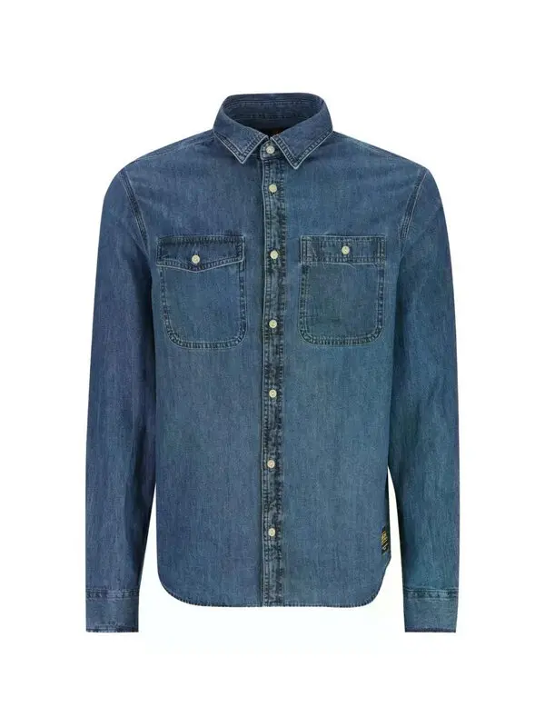 Barbour Dufton Denim Shirt - Blue