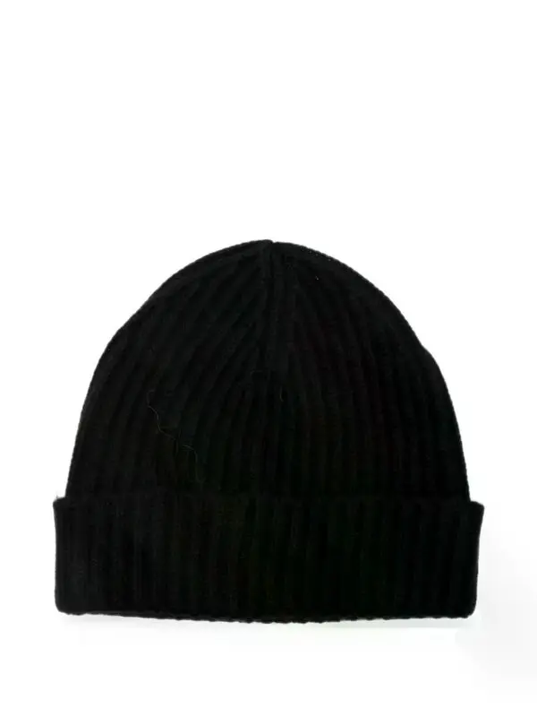Isabel Benenato Ribbed-knit Spike-detail Beanie Hat