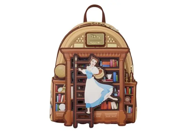 Disney D23 Exclusive Beauty And The Beast Belle Book Shop Mini Backpack