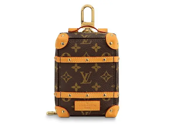 LOUIS VUITTON Soft Trunk Backpack Bag Charm And Key Holder